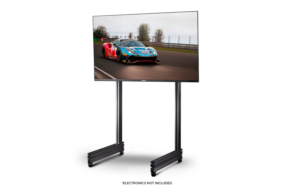 Next Level Elite Freestanding Single Monitor Stand-Carbon Grey NLR-E00